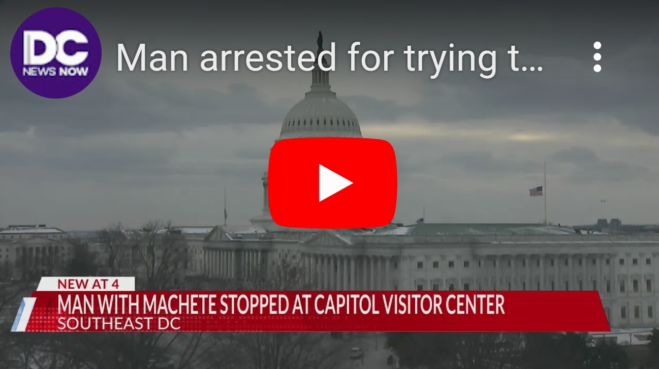 CAPITOL CHAOS: Armed Man Nabbed with Machete at Carter Memorial | Your ...